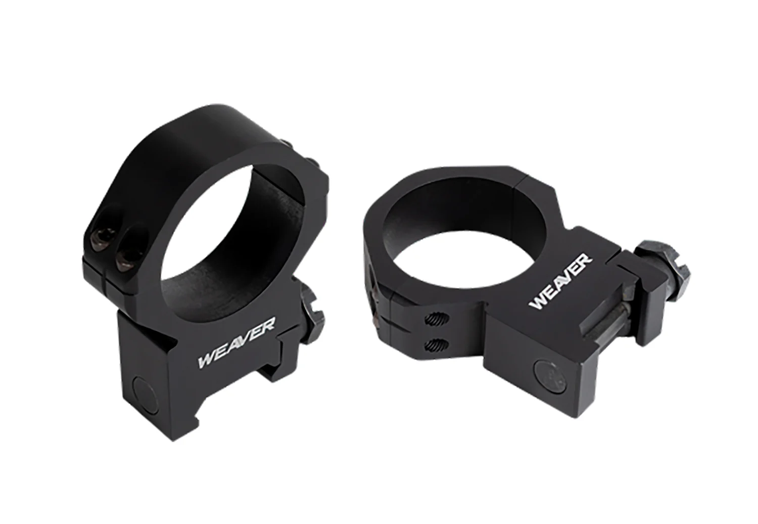 Weaver Mounts 99525 Precision Tactical Black Aluminum 34mm Tube Medium ...